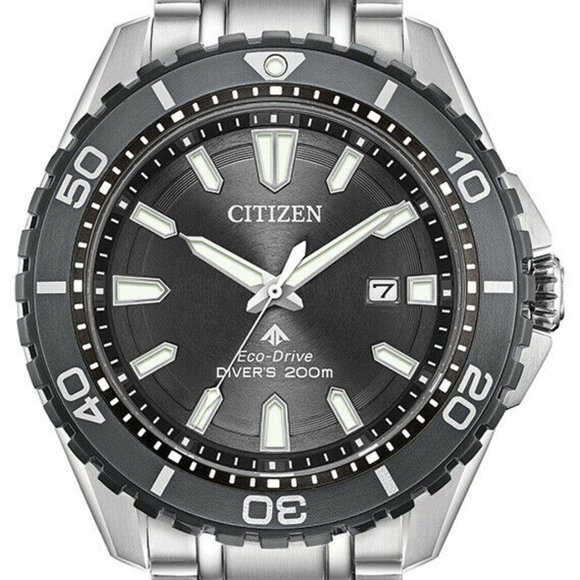 Citizen | Accessories | Citizen Pro Master Silver 45mm Sale | Poshmark